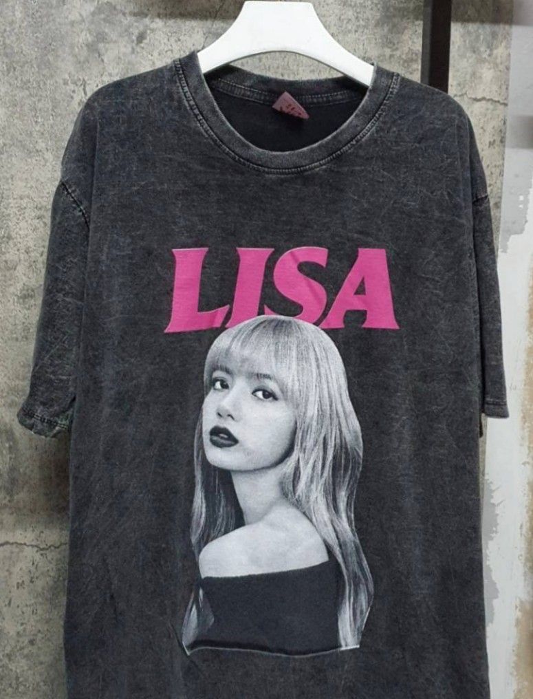 Blackpink lisa Shirts, Women's Fashion, Tops, Shirts on Carousell