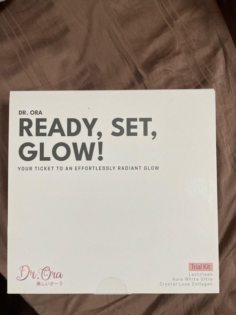 BNIB Dr Ora Ready, Set, Glow! Trial kit, Health & Nutrition, Health ...