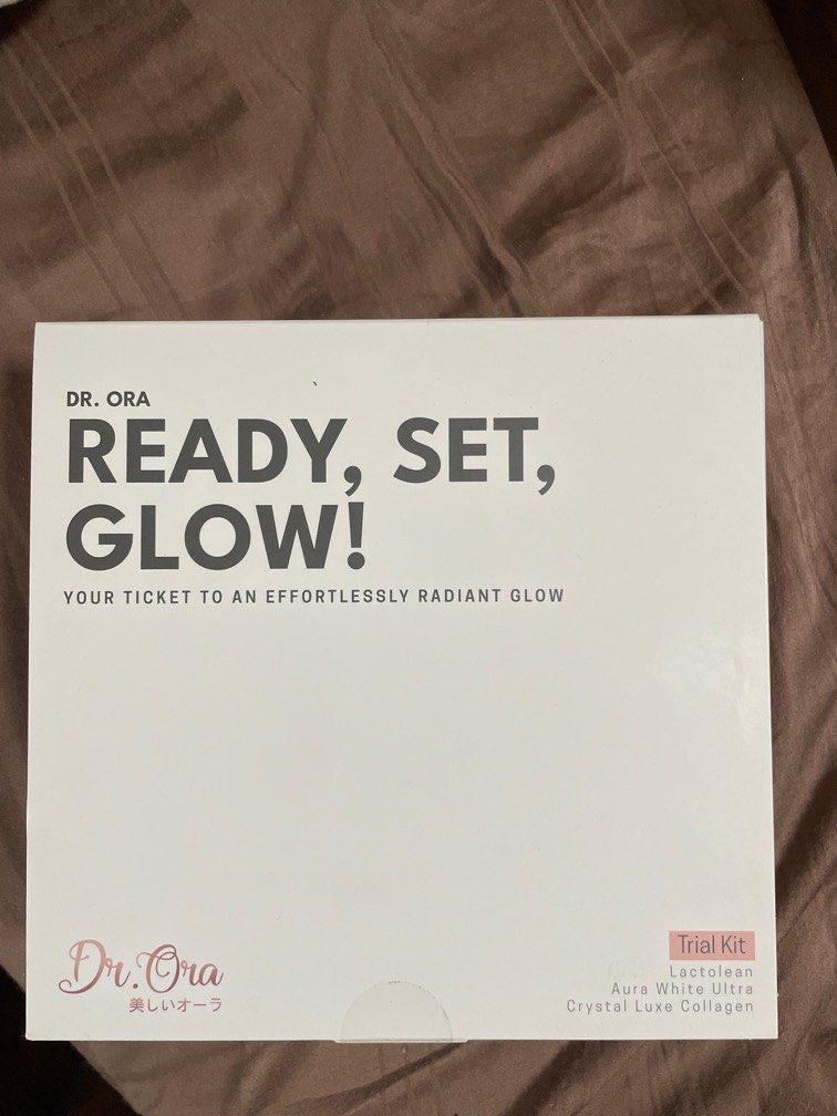 BNIB Dr Ora Ready, Set, Glow! Trial kit, Health & Nutrition, Health ...