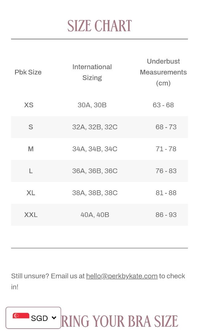 BNIB Perk By Kate Mia Strapless Bra, Women's Fashion, New Undergarments ...