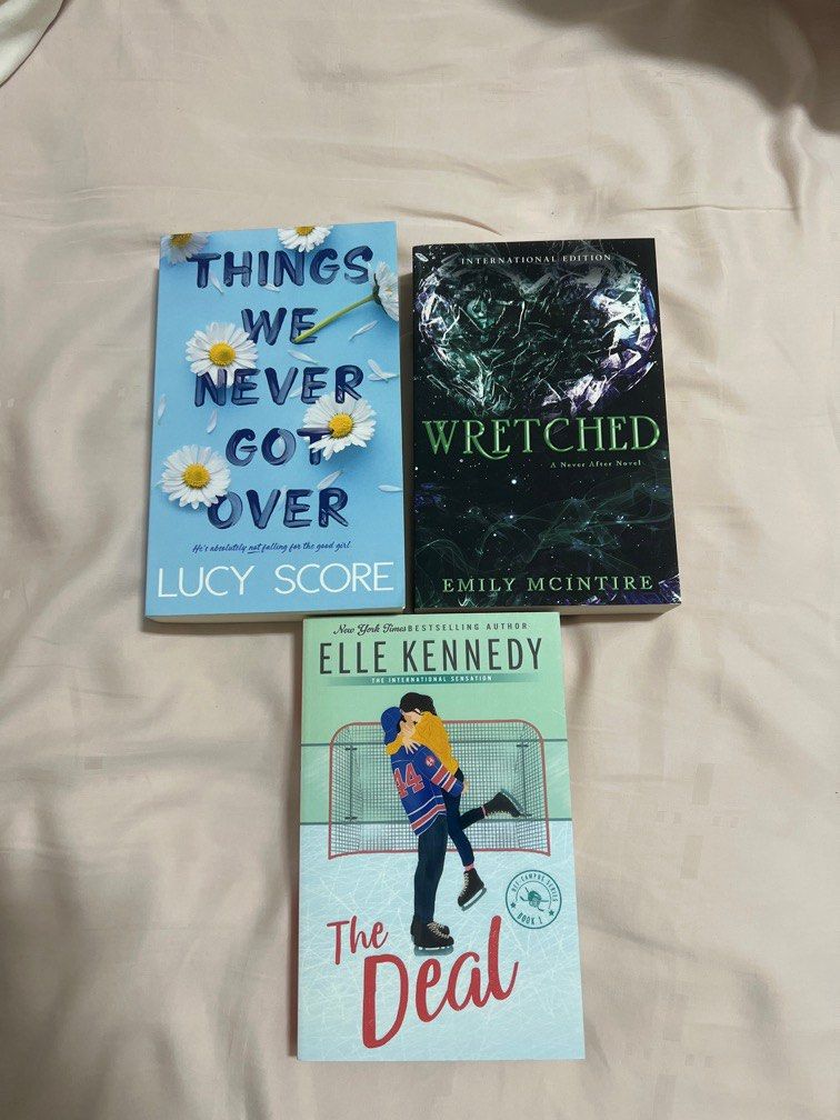 booktok fiction romance books the deal elle kennedy wretched emily ...