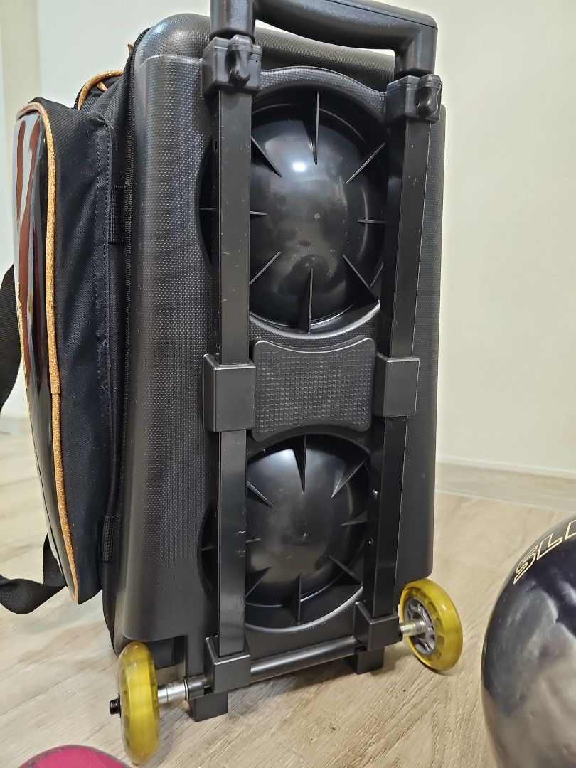 Bowling Ball, shoes & trolley, Sports Equipment, Other Sports Equipment ...