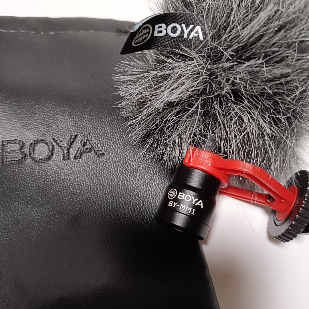 BOYA BY-MM1 Vlog Mini Shotgun Cardioid Condenser Microphone bymm1 ...