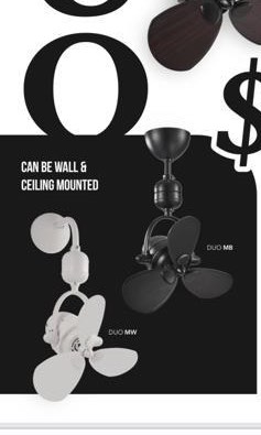 Brand New Bestar Duo Ceiling Fan, Furniture & Home Living, Lighting ...