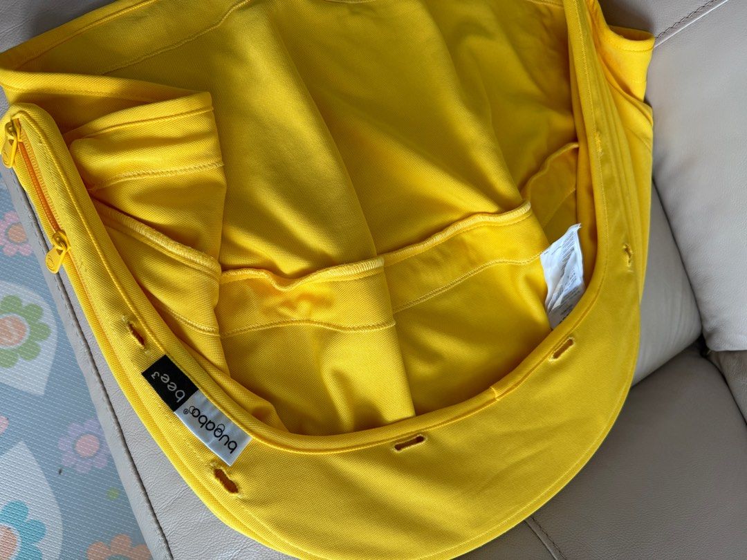 Bugaboo bee 3 stroller yellow canopy only, Babies & Kids, Going Out ...
