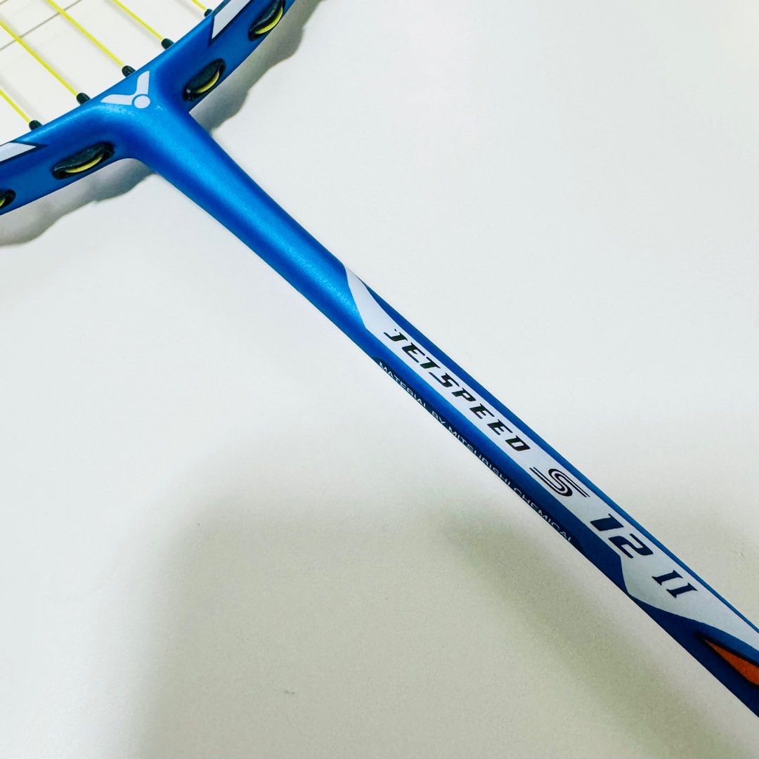 [Bundle] Brand New Victor Jetspeed 12 II Taiwan Coded Badminton Racket ...