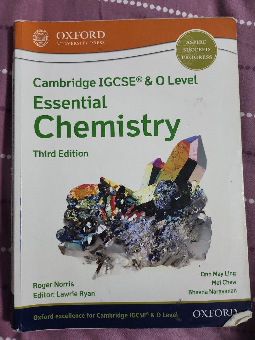 Cambridge IGCSE and O level Essential Chemistry (Third Edition ...