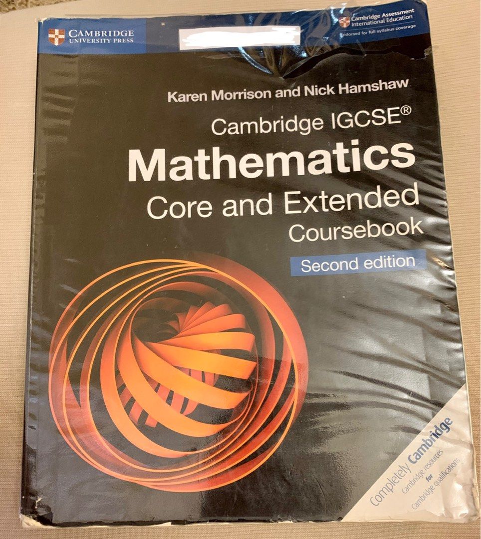 Cambridge IGCSE Mathematics Coursebook, Hobbies & Toys, Books ...
