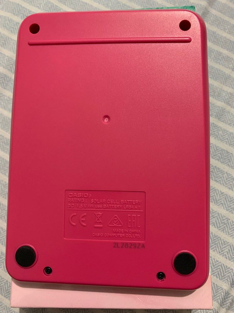 CASIO MX-12B Pink Mint Calculator, Mobile Phones & Gadgets, Other ...