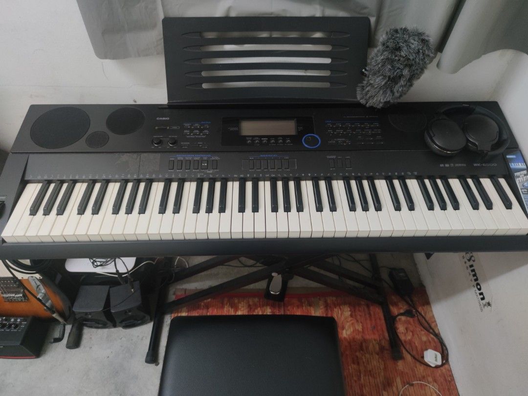 Casio WK7600 76 keys Keyboard Arranger Piano, Hobbies & Toys, Music ...