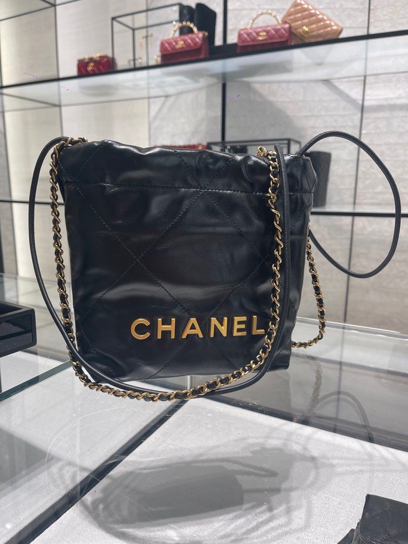 Chanel mini gold hardware, Luxury, Bags & Wallets on Carousell