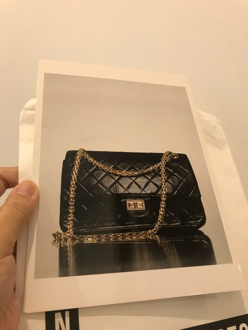 CHANEL 2.55 Bag Print Postcard from National Gallery of Victoria ...