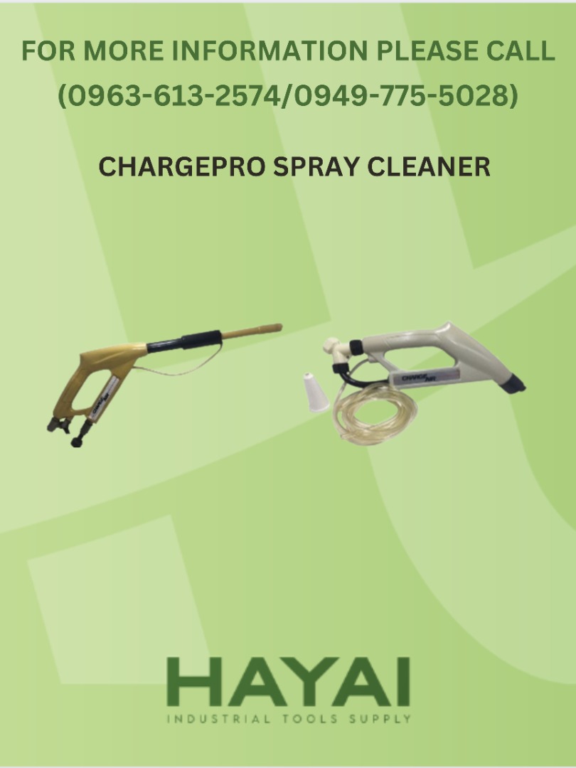 CHARGEPRO SPRAY CLEANER, Commercial & Industrial, Construction Tools ...
