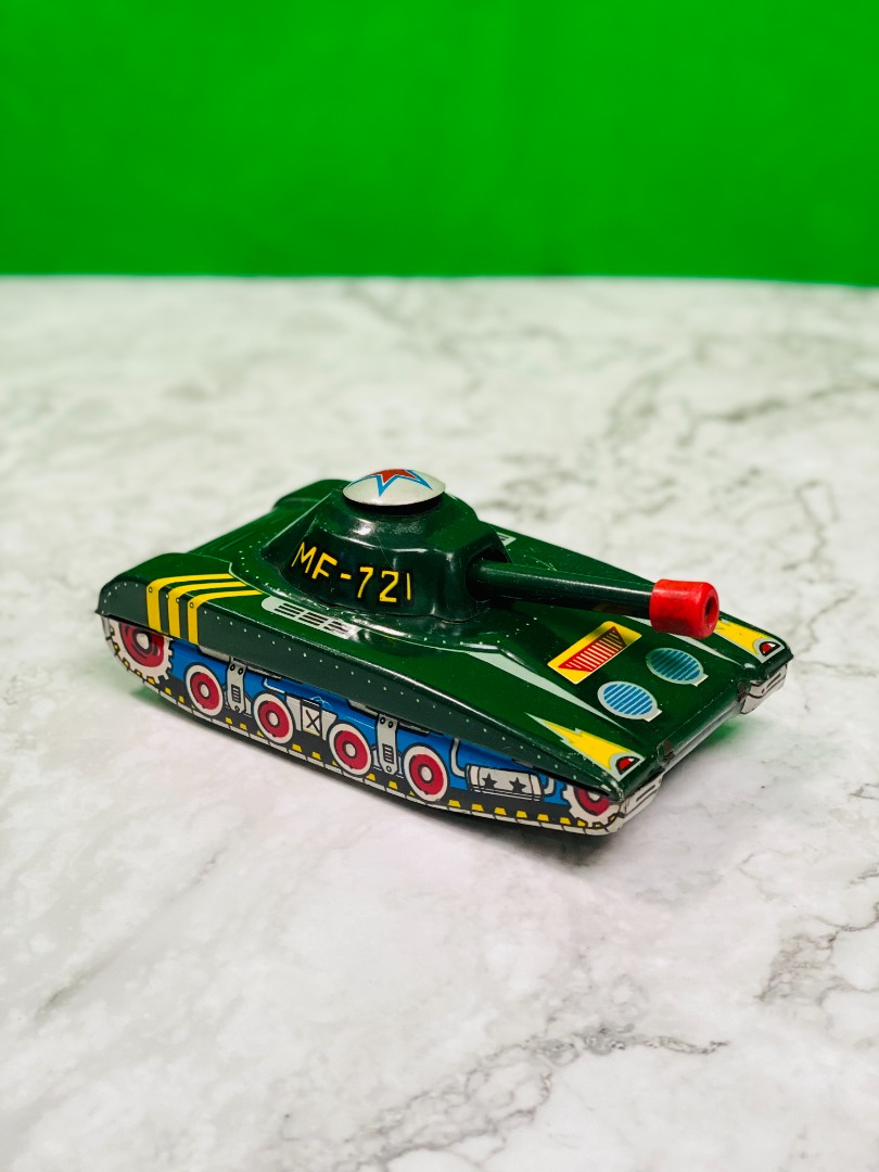 China Tin Toys Tank, Hobbies & Toys, Toys & Games on Carousell