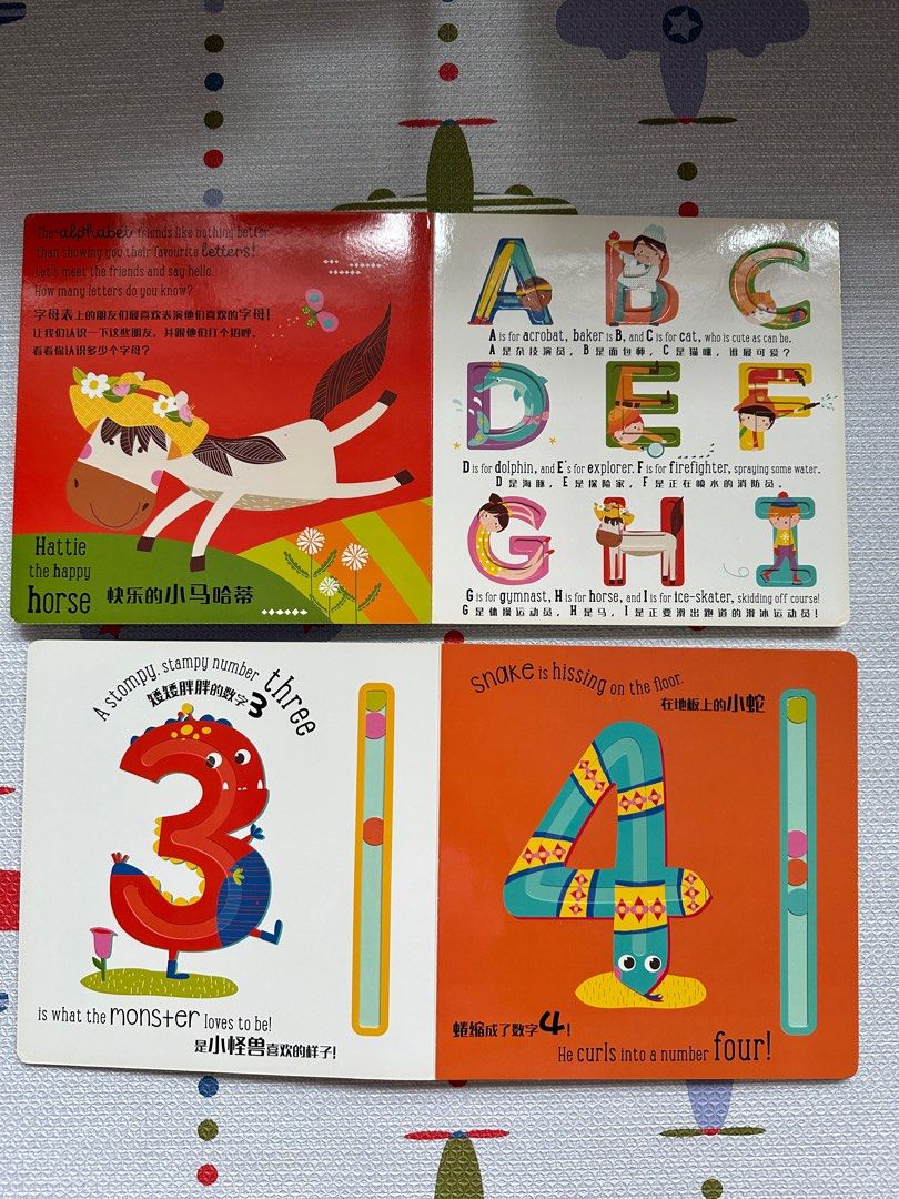 Chinese books - trace and learn numbers and letters set, Hobbies & Toys ...