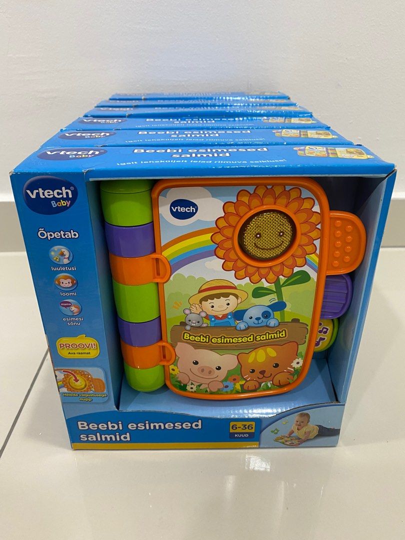 Clean Stock Vtech Learning Book, Hobbies & Toys, Books & Magazines ...