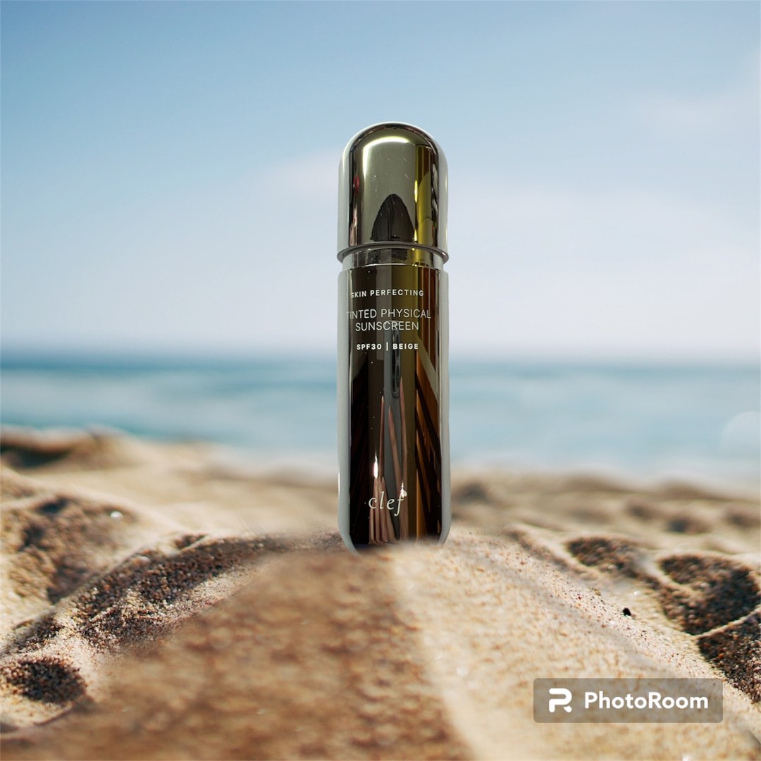 Clef skin perfecting tinted physical sunscreen SPF30, Beauty & Personal ...