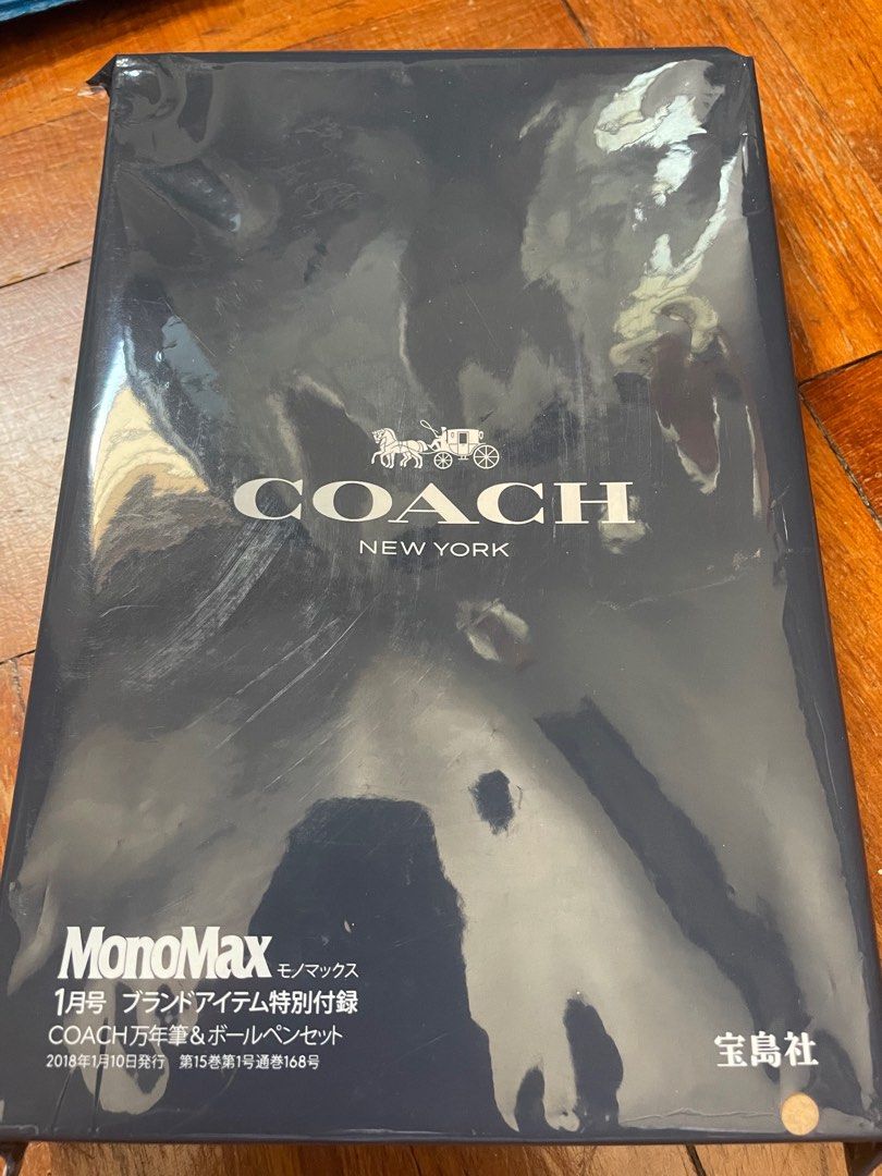 Coach Fountain Pen and Ballpoint Pen Set, Hobbies & Toys, Stationery ...