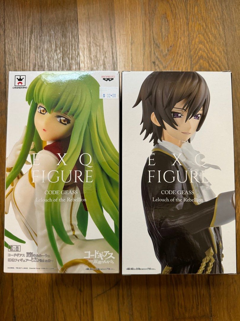 Code Geass Figures, Hobbies & Toys, Toys & Games on Carousell
