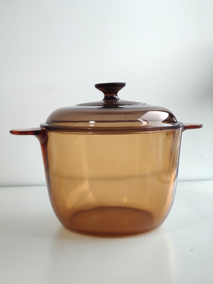 Corning Vision 3.5L Stew Pot with Glass Cover (made in France ...