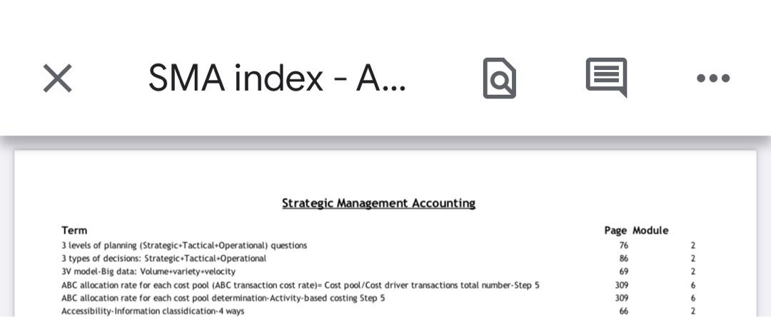 CPAA Notes | SMA | CPA Australia Index, 興趣及遊戲, 書本 & 文具, 教科書 - Carousell