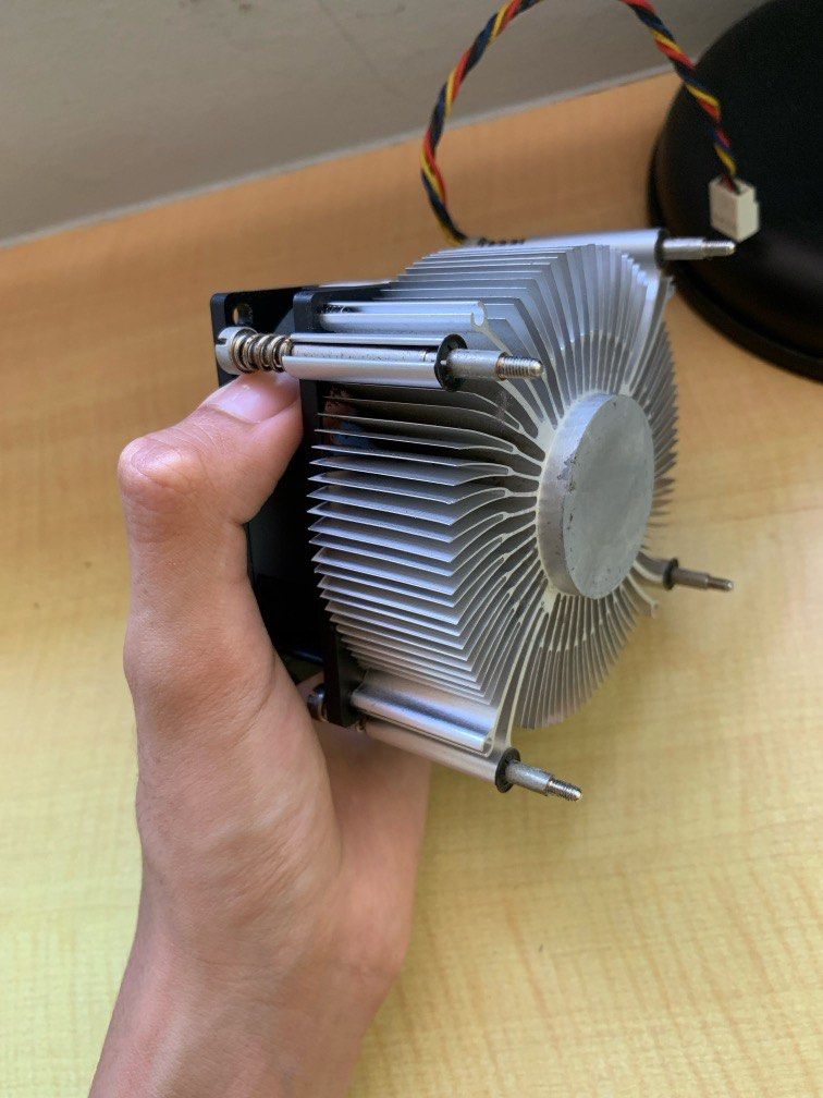 Intel stock CPU fan cooler with heat sink, Computers & Tech, Parts ...