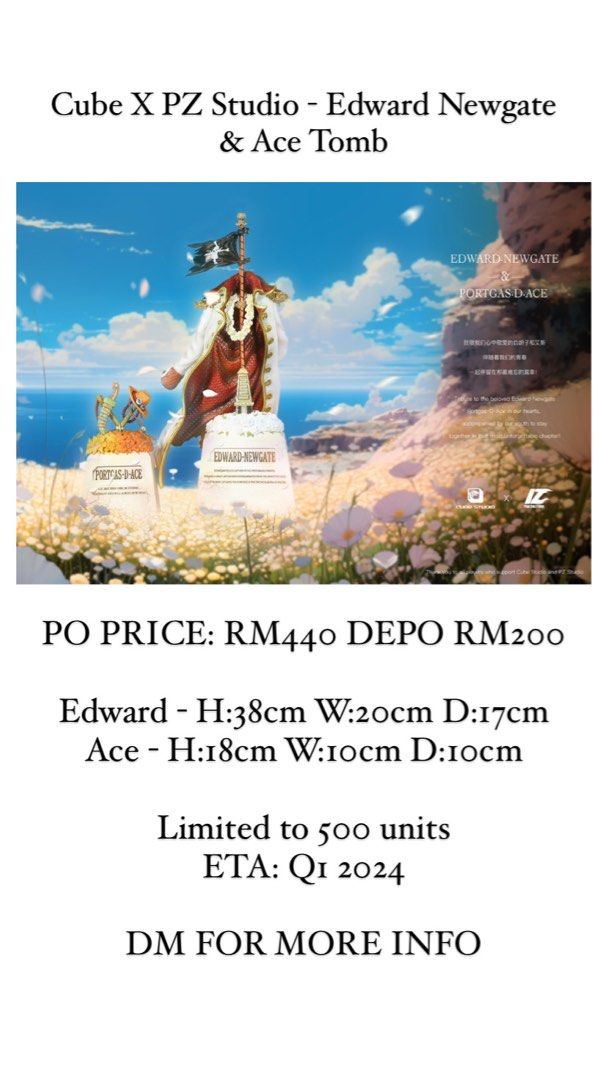 Cube X PZ Studio - Edward Newgate & Ace Tomb, Hobbies & Toys, Toys ...