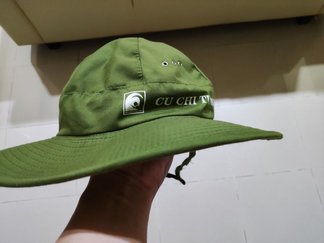 Cuchi tunnels jungle hat (cu chi tunnels), Men's Fashion, Watches ...