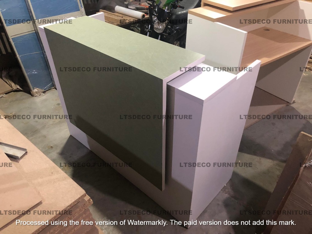 CUSTOMIZED RECEPTION TABLE HOME AND OFFICE FURNITURE AND PARTITIONS ...