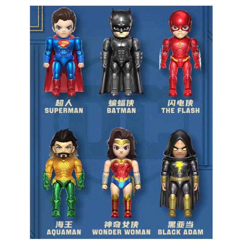 DC COMICS MODEL KITS SUPERMAN/BATMAN/FLASH/AQUAMAN/WONDER WOMAN/BLACK ...
