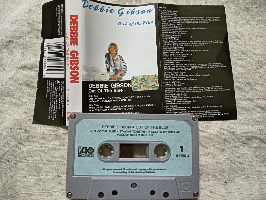 Debbie Gibson - Out of the blue, Hobbies & Toys, Music & Media, CDs ...