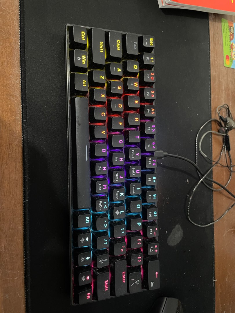 Defective 63 Key Mechanical Keyboard, Computers & Tech, Parts ...