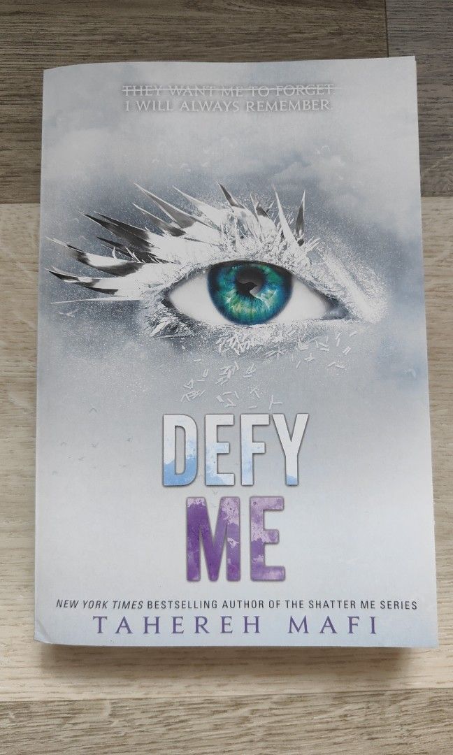 Defy me by Tahereh Mafi, Hobbies & Toys, Books & Magazines, Fiction ...