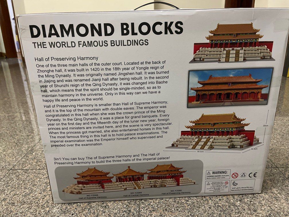 diamond blocks, Hobbies & Toys, Toys & Games on Carousell