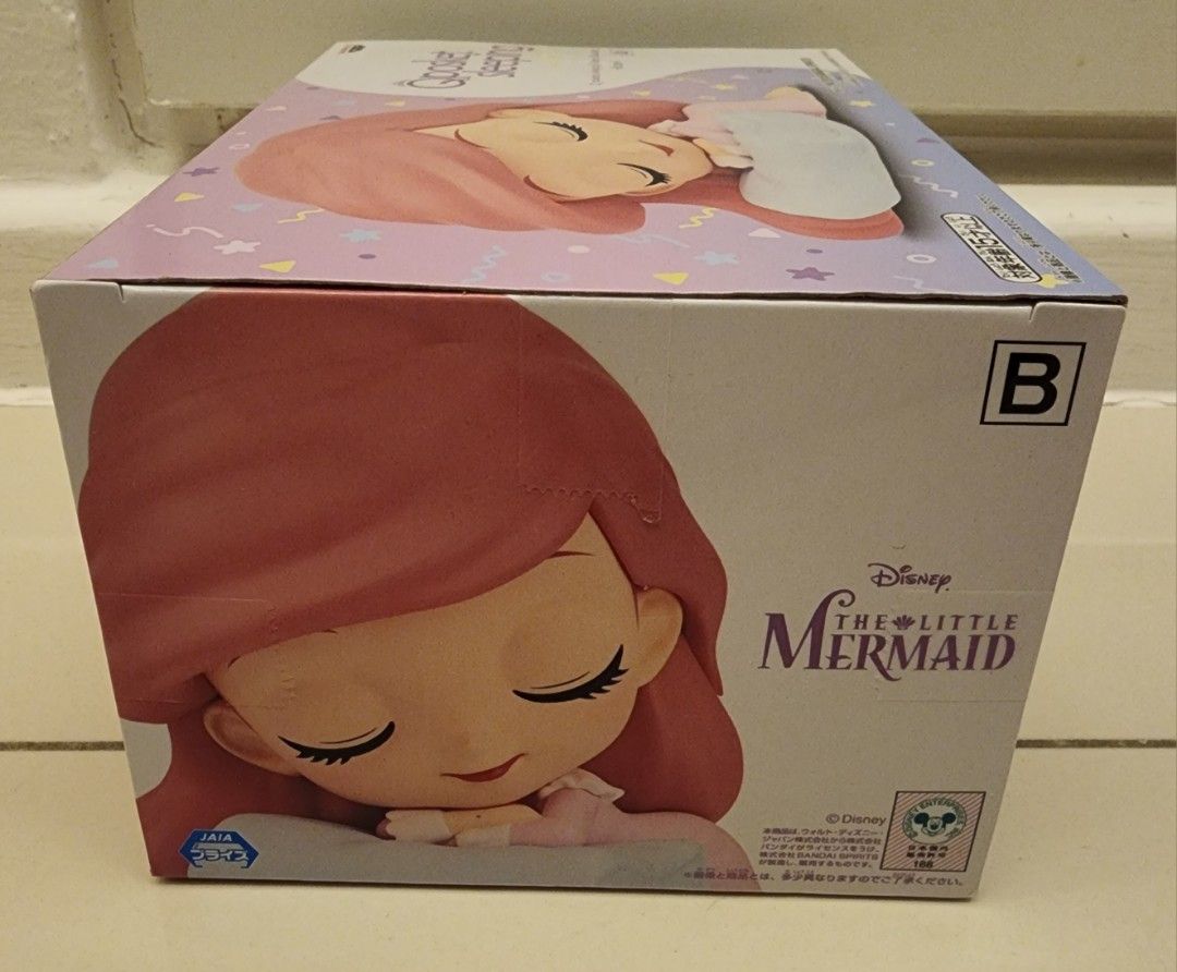 Disney Little Mermaid Ariel (Sleeping Version) Q Posket, Hobbies & Toys ...