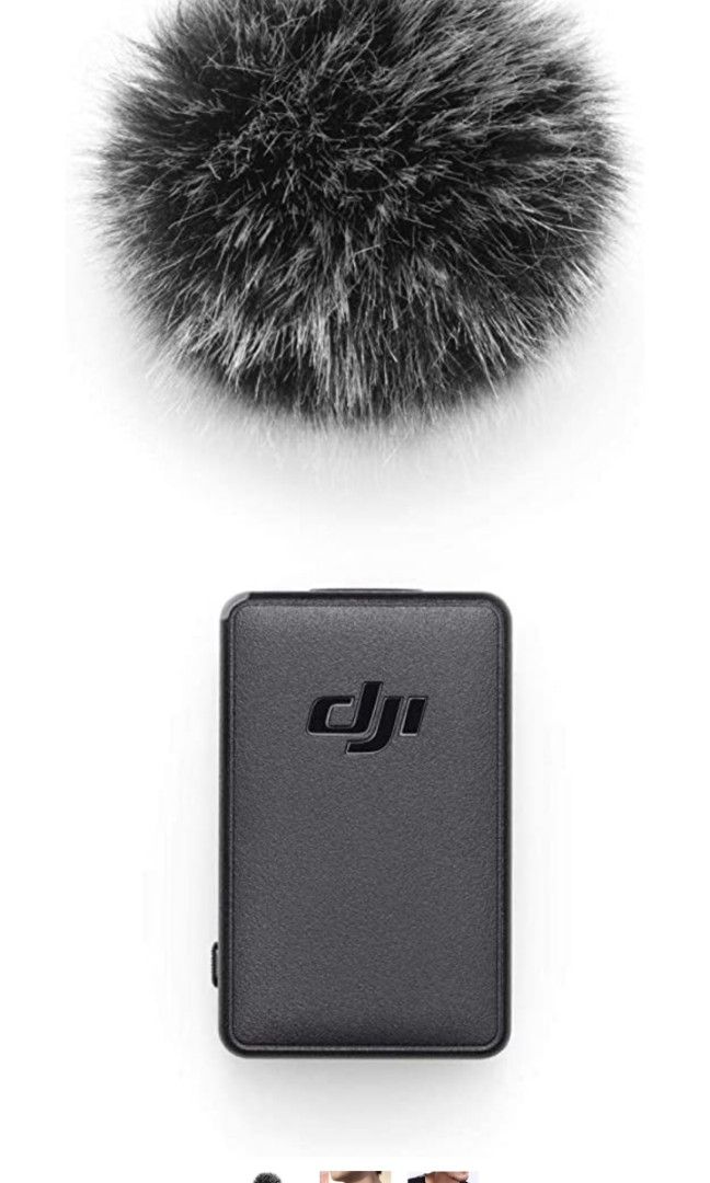 DJI Wireless Microphone Transmitter for DJI Pocket 2, Audio, Microphones on Carousell
