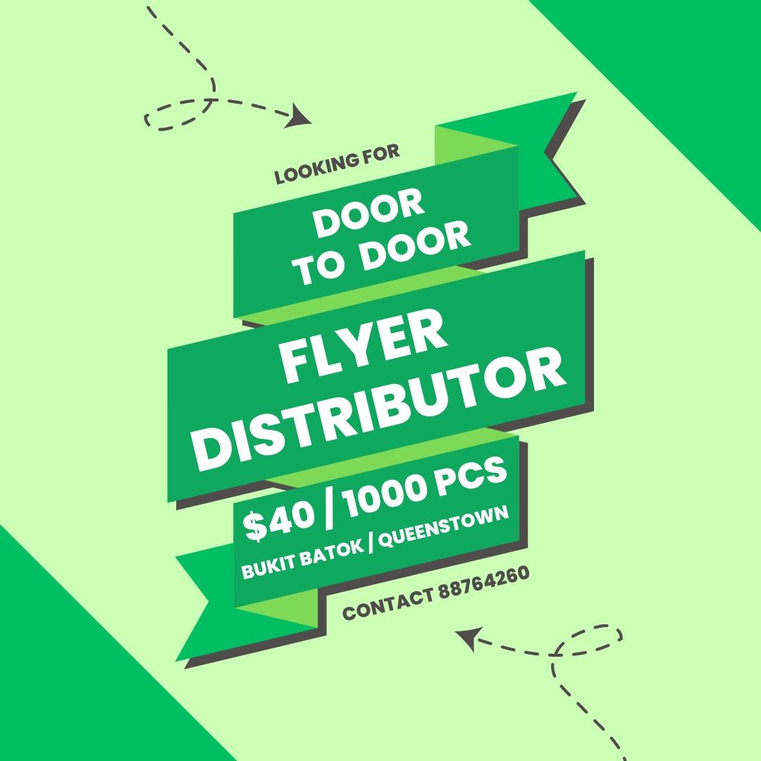 Door to door flyer distributor wanted!, Jobs, Transport & Delivery on ...
