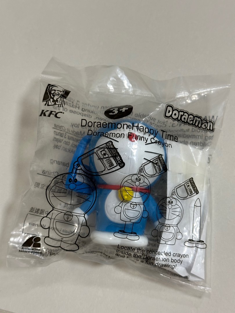 Doraemon collectible toy (KFC), Hobbies & Toys, Toys & Games on Carousell