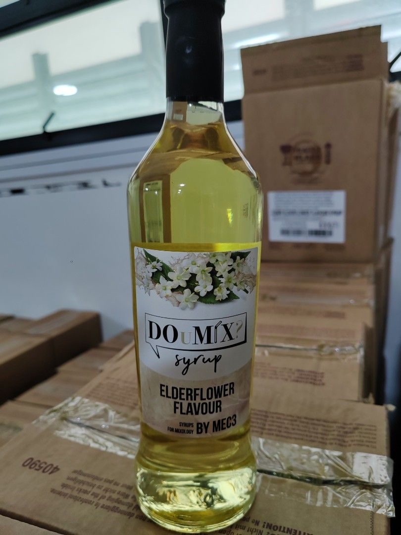 Doumix Elderflower Syrup, Food & Drinks, Beverages on Carousell