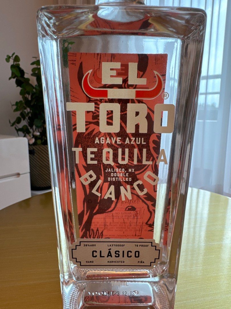 El Toro Tequila Blanco 700ml - Alcohol, Food & Drinks, Beverages on ...