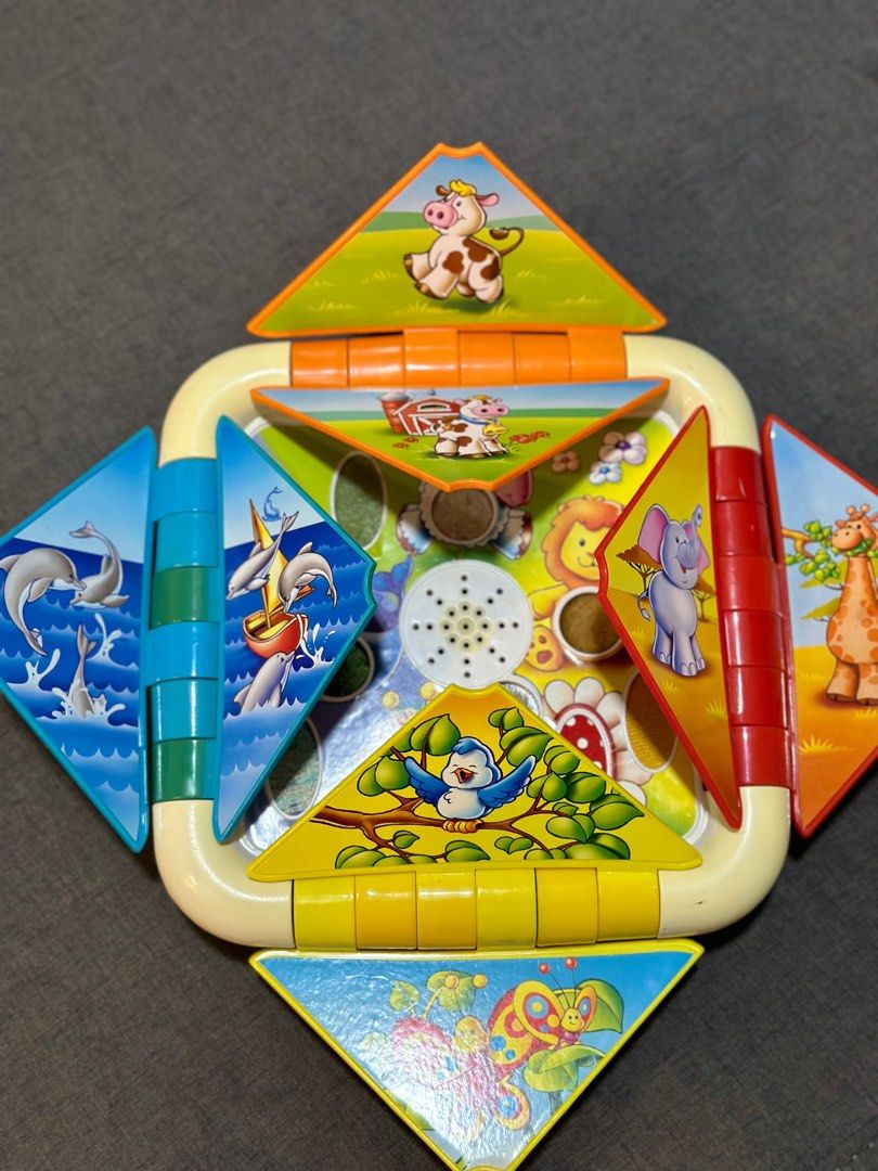 ELC Baby Animal Flip Flap Sensory Book, Babies & Kids, Infant Playtime ...