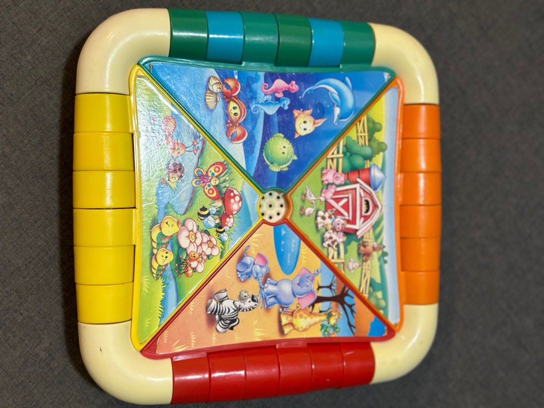 ELC Baby Animal Flip Flap Sensory Book, Babies & Kids, Infant Playtime ...