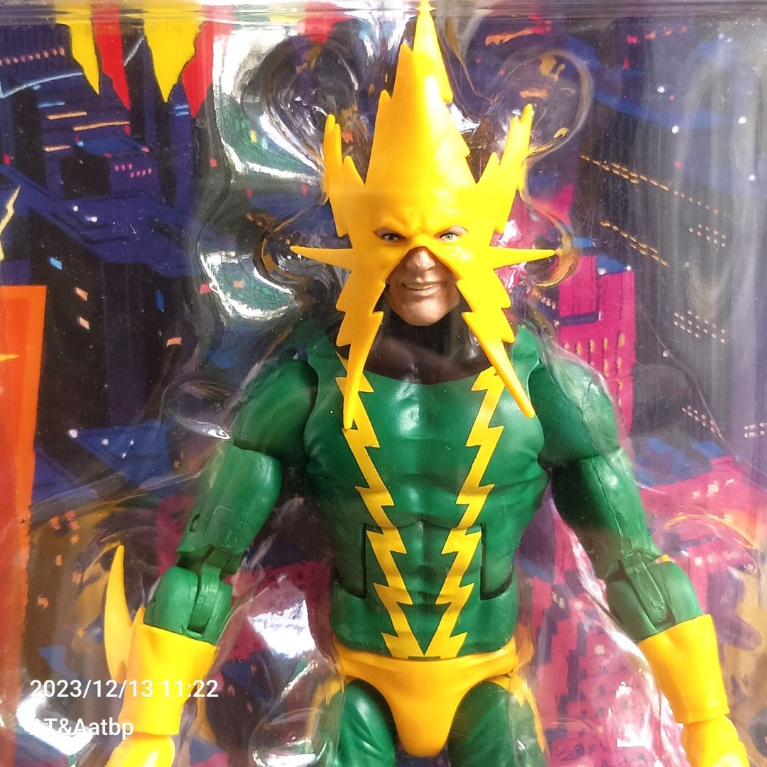 Marvel Legends Retro Spiderman Series ELECTRO 6" scale action figure ...