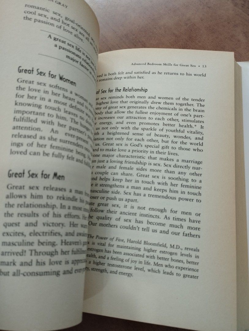 (ENG) Mars And Venus In The Bedroom : A guide to lasting romance and passion, Hobbies & Toys ...