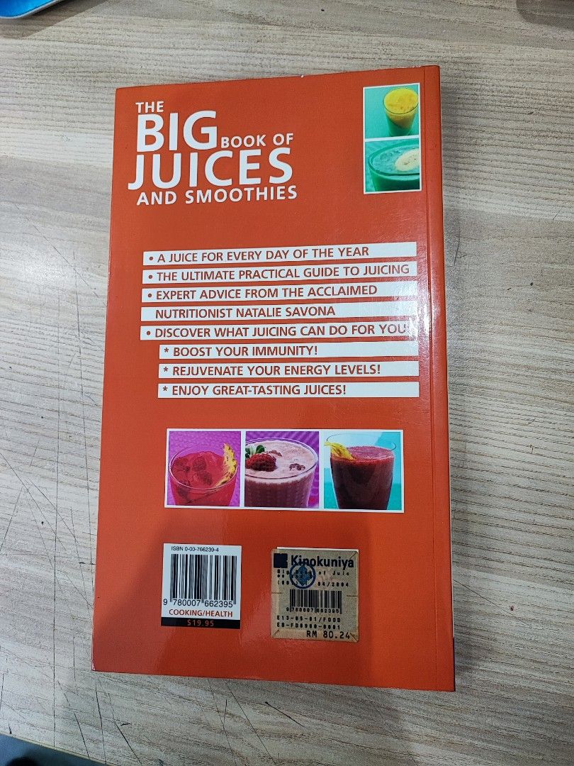 (ENG) The Big Book Of Juice and Smoothies 365 Natural Blends For Health ...