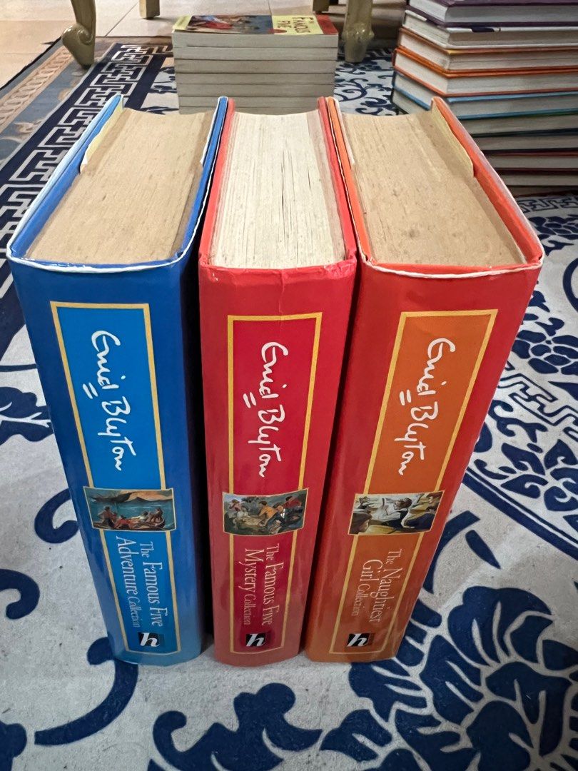 Enid Blyton: Famous 5 adventure, Famous 5 mystery, The naughtiest girl ...