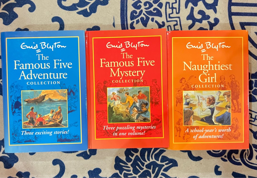Enid Blyton: Famous 5 adventure, Famous 5 mystery, The naughtiest girl ...