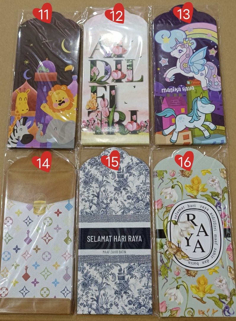 Envelope raya 2024, Hobbies & Toys, Stationery & Craft, Occasions ...