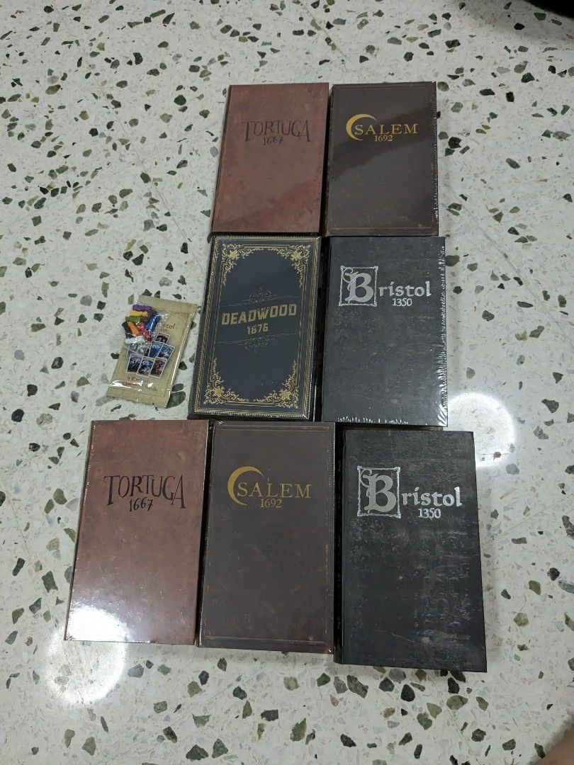 Facade Games (Bristol, Tortuga, Salem, Deadwood), Hobbies & Toys, Toys & Games on Carousell