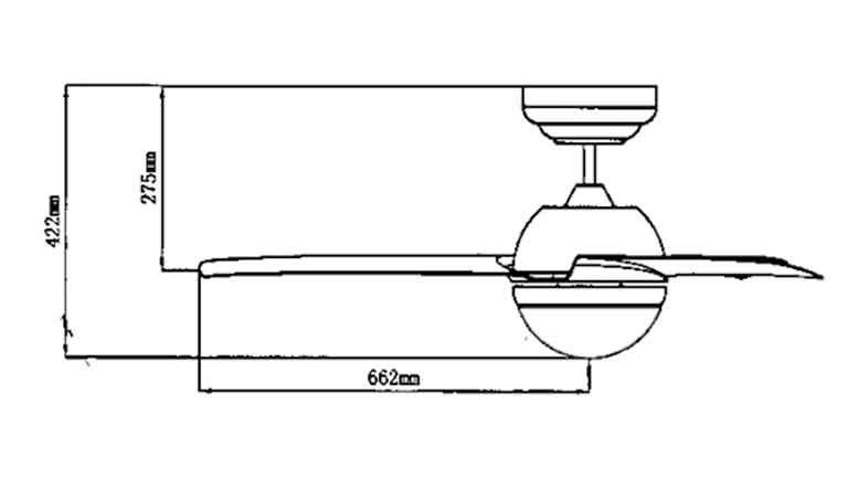 Fanco A-Con 52" Ceiling Fan, Furniture & Home Living, Lighting & Fans ...